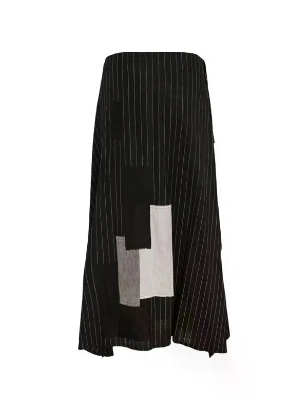 Y’s Pinstriped Skirt