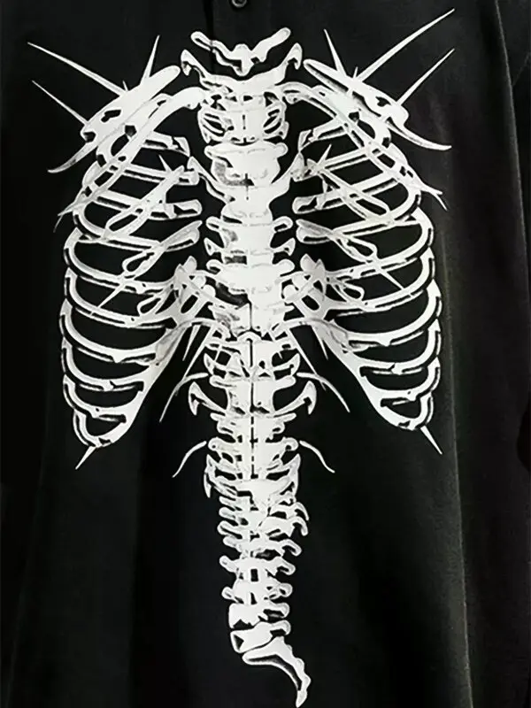 Nike Skeleton-print Polo Shirt