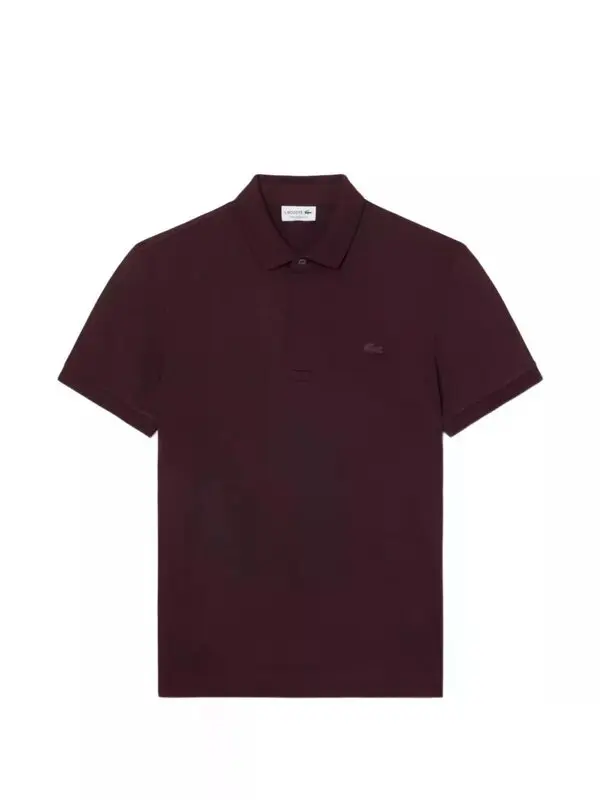 Lacoste Logo-patch Polo Shirt - Red