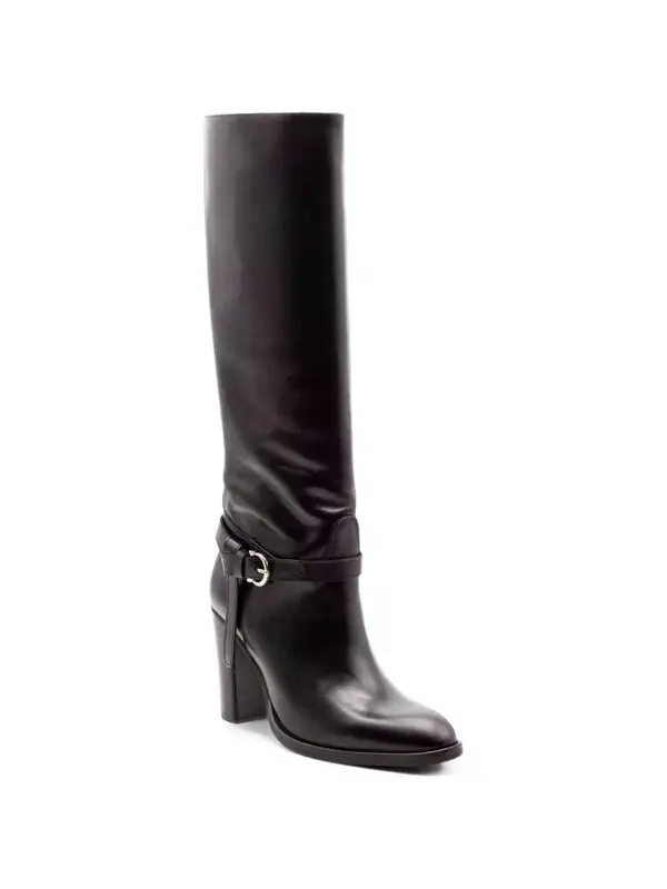 CHANTAL Buckled Knee-high Boots