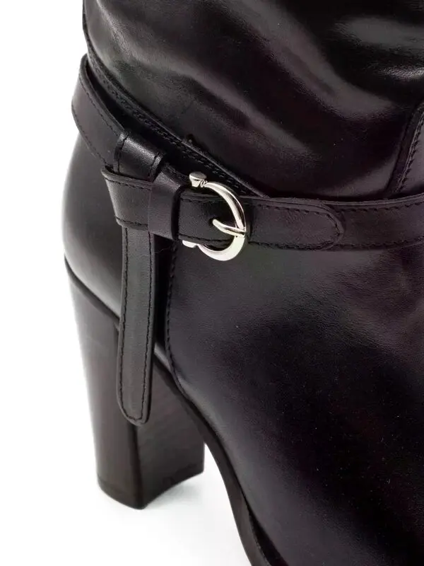 CHANTAL Buckled Knee-high Boots
