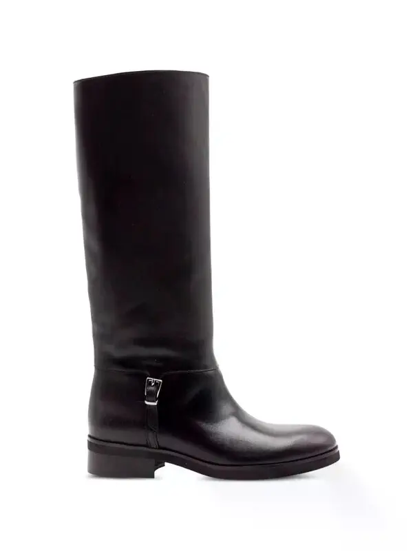 CHANTAL Buckle-detail Knee-high Boots