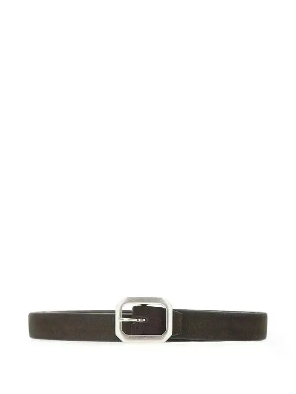 ALBERTO LUTI Suede Leather Belt
