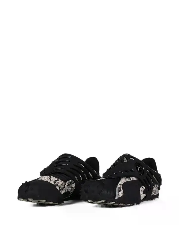 PUMA X A$ap Rocky Mostro Gabbia Snakeskin Sneakers - Black