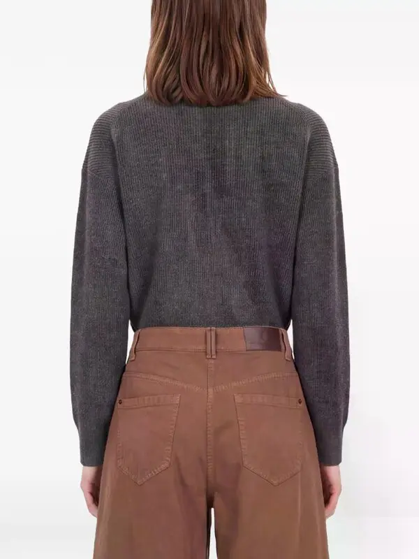 Brunello Cucinelli Ribbed-knit Roll-neck Sweater