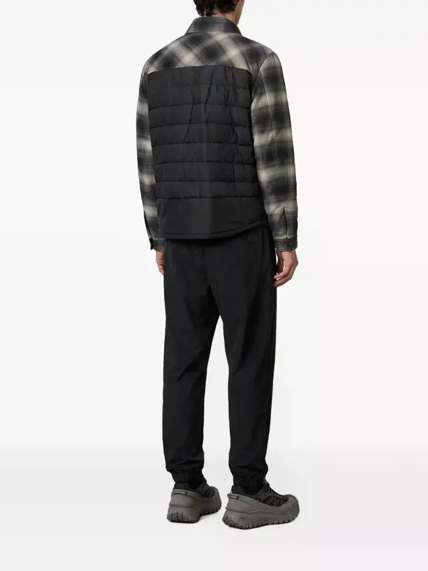 Moncler Check-pattern Padded Coat
