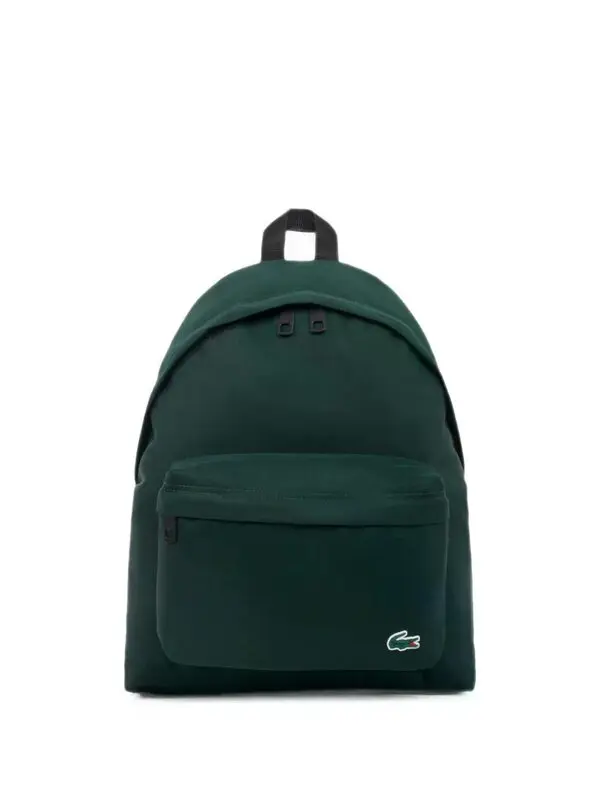 Lacoste Logo-patch Backpack - Green