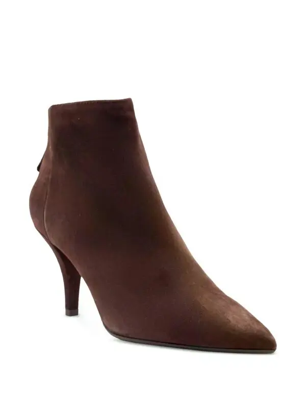 CHANTAL Suede Pointed-toe Ankle Boots