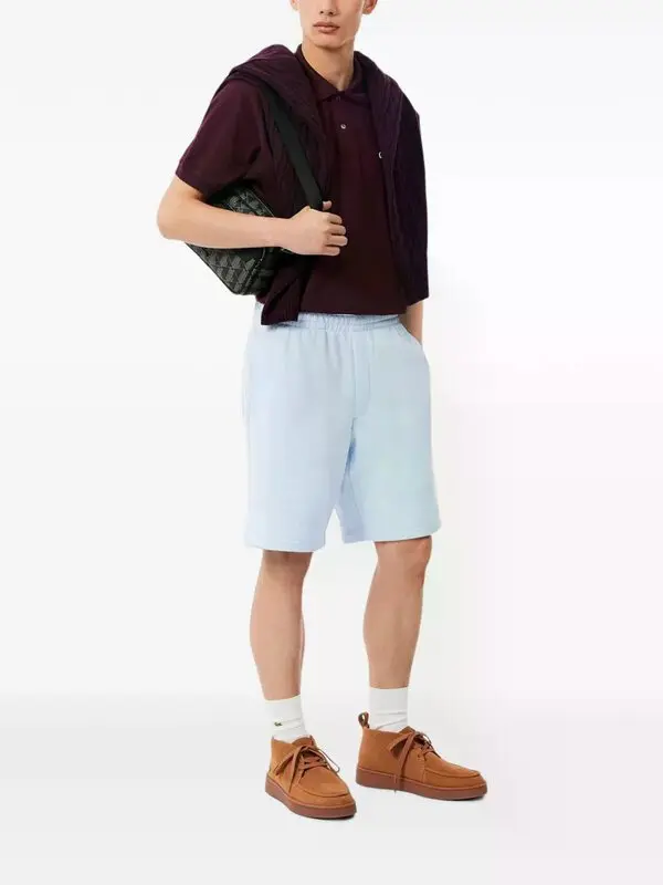 Lacoste Logo-patch Polo Shirt - Red