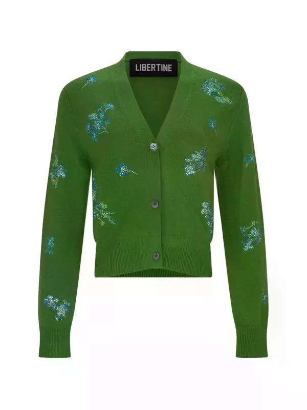 Libertine Bluebell Lane Shrunken Cardigan