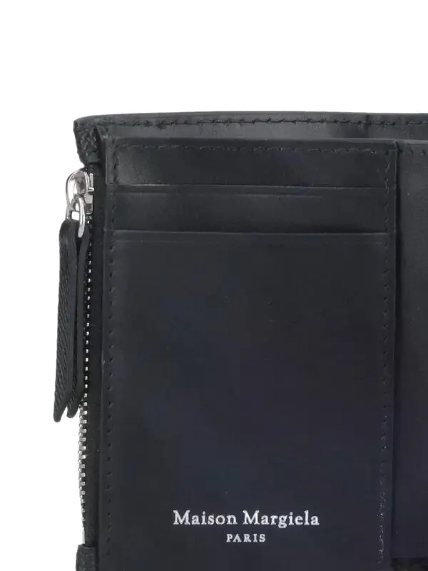 MAISON MARGIELA Four Stitches Leather Wallet - Black