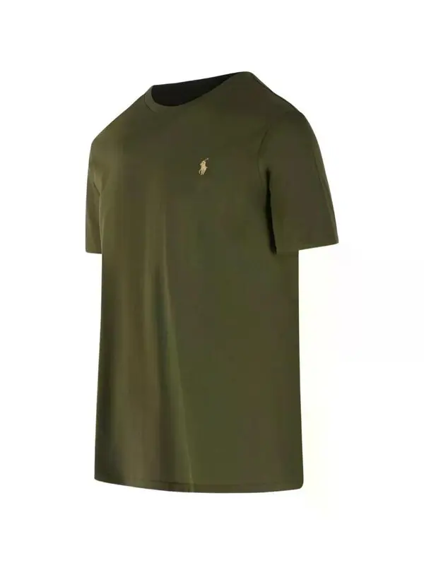 Polo Ralph Lauren Logo-embroidered Cotton T-shirt - Green