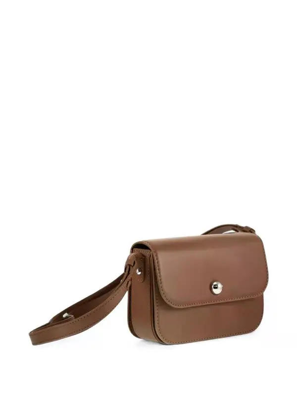 Max Mara Flap-silhouette Leather Crossbody Bag