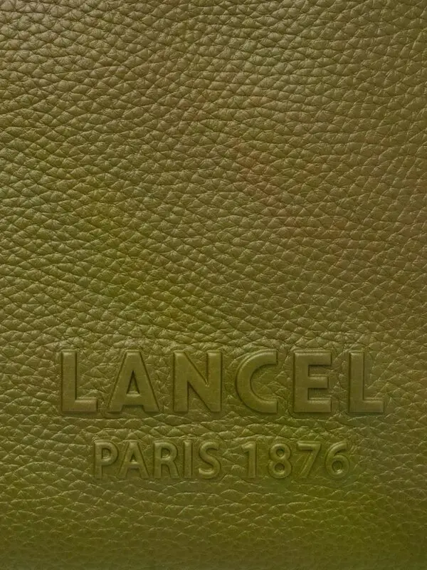 LANCEL Pebbled-texture Wrist-strap Wallet