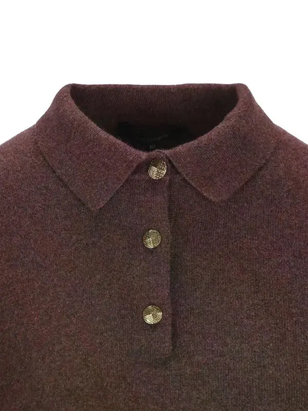 Loro Piana Button-up Knitted Polo Sweater