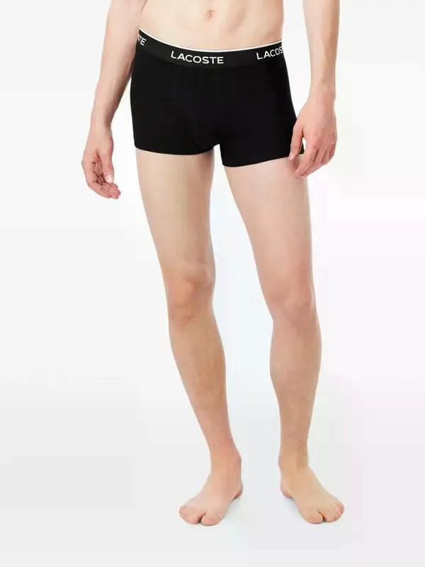 Lacoste Logo-waistband Boxers - Black