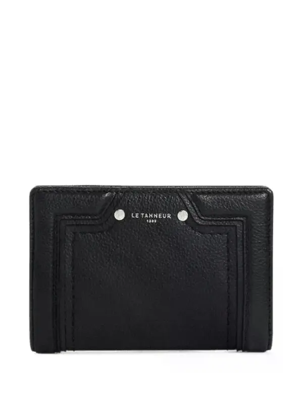 LE TANNEUR Grained Leather Wallet - Black