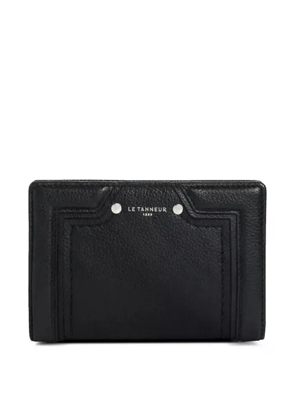 LE TANNEUR Grained Leather Wallet - Black