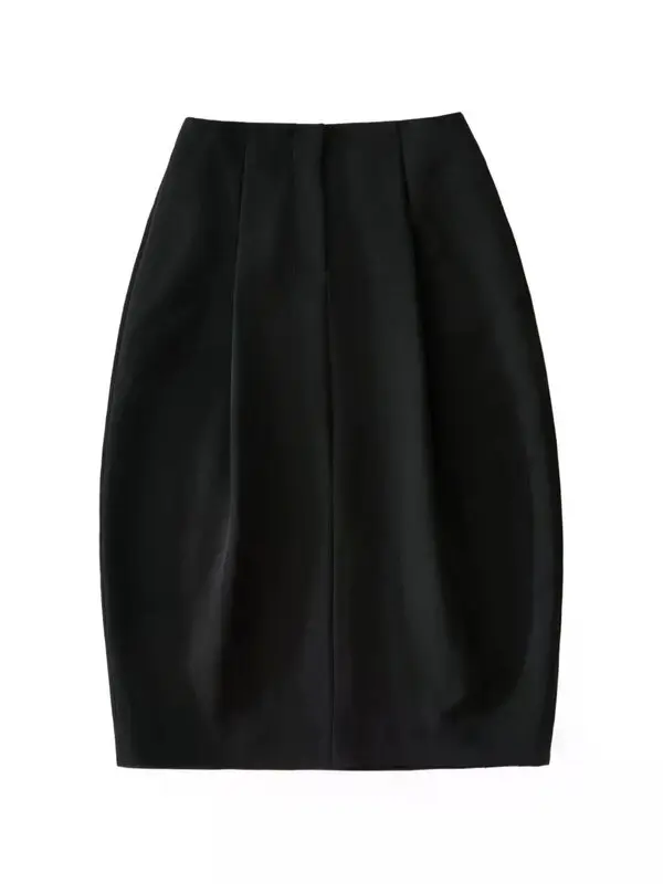 Studio Nicholson Carson Snw Darted Midi Skirt