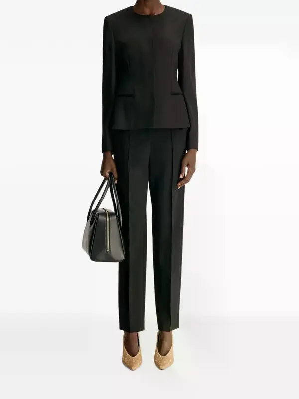Loulou De Saison Ema Collarless Darted Jacket