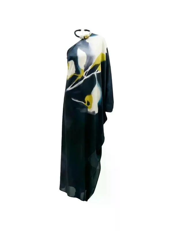 Silvia Tcherassi Erica One-shoulder Maxi Dress