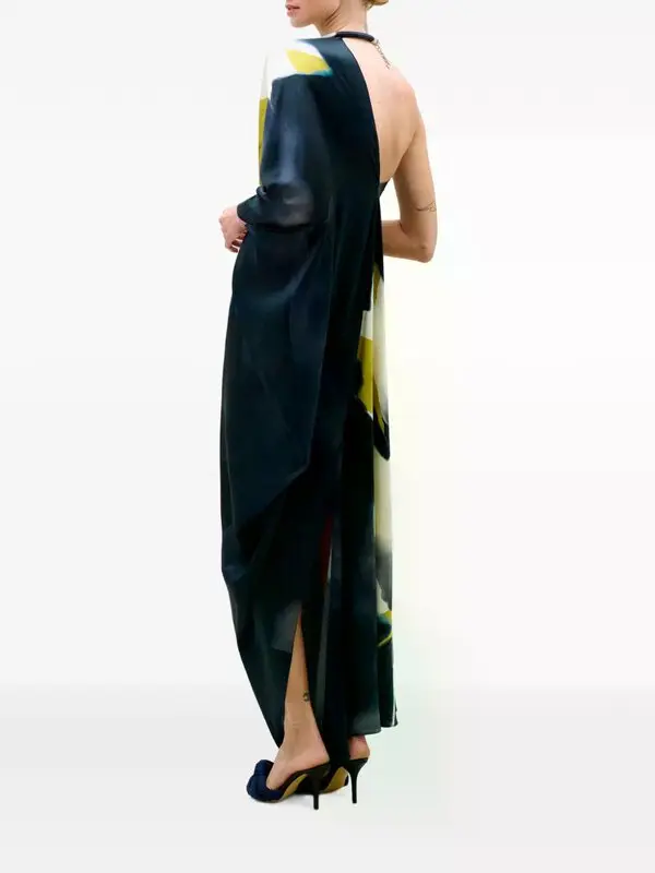Silvia Tcherassi Erica One-shoulder Maxi Dress
