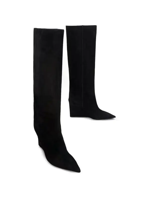 JIMMY CHOO High Boot With Wedge