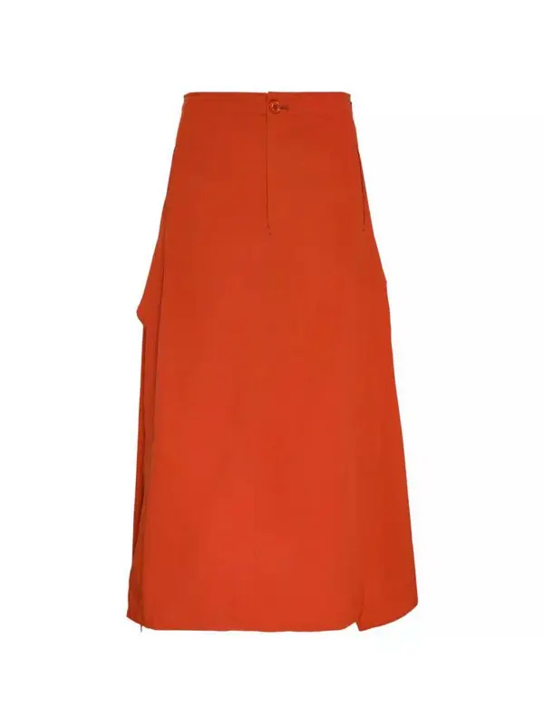 Y’s Panelled Flared Midi Skirt