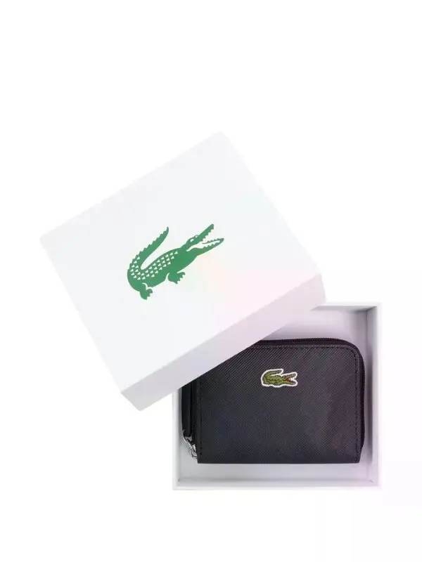 Lacoste Mini Logo-patch Zip-around Wallet
