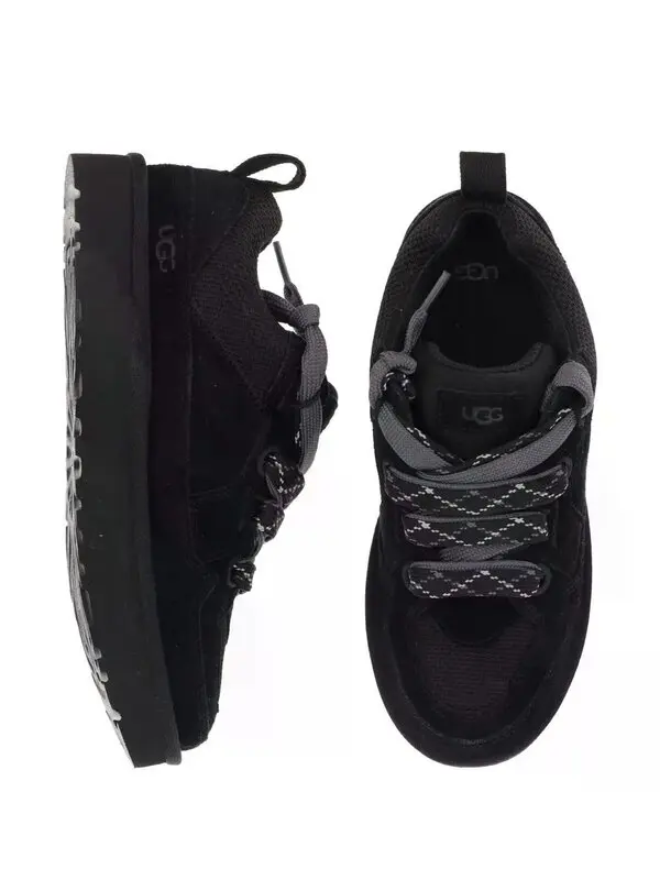 UGG Lo Lowmel Suede Mesh Sneakers