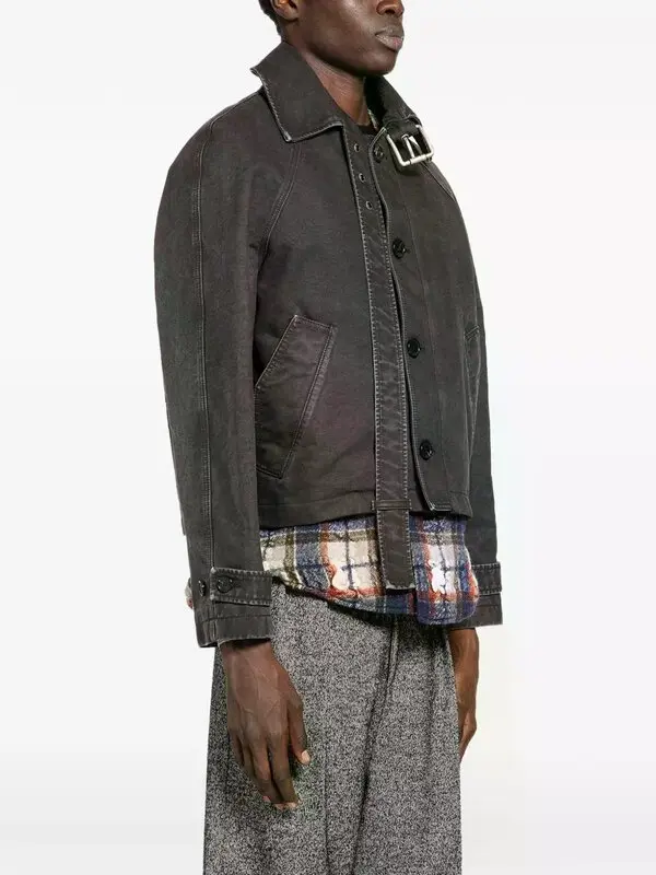 Loewe Belted Button-front Jacket