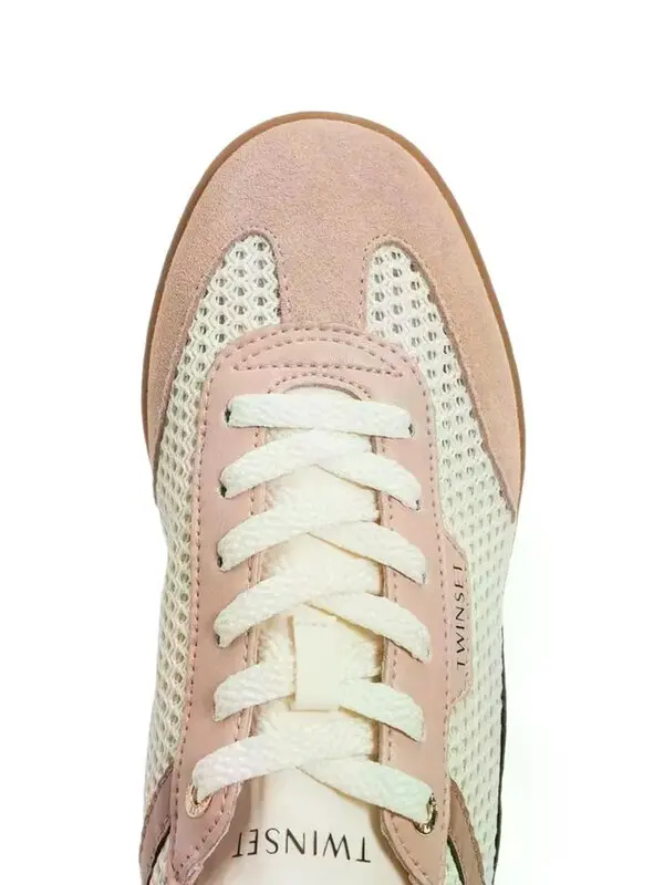 TWINSET Mesh Panelled Sneakers
