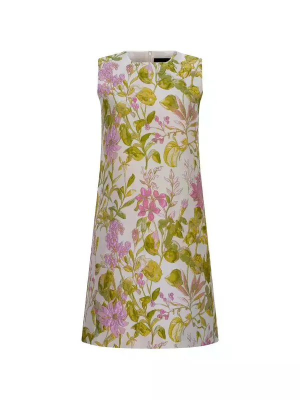 Libertine Dianthus Floral-print Sleeveless Mini Dress