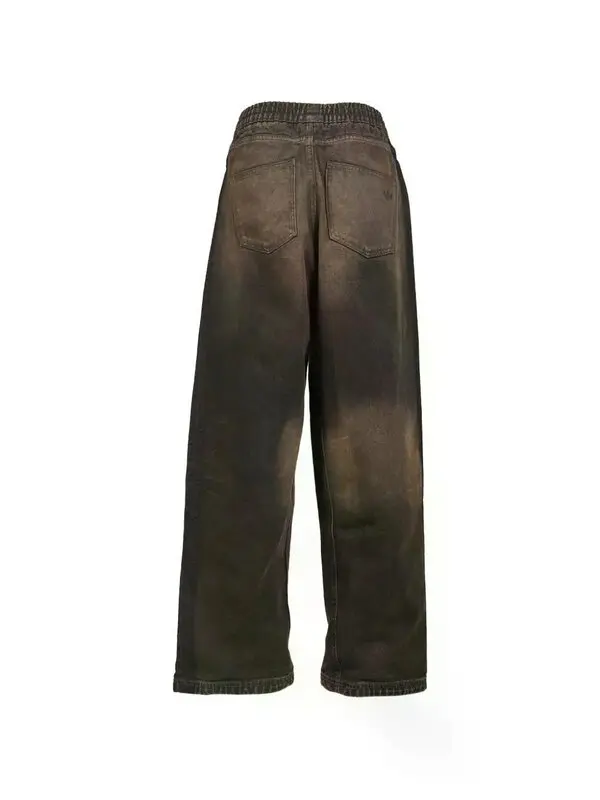 Adidas X Avavav Elasticated-waist Wide-leg Jeans