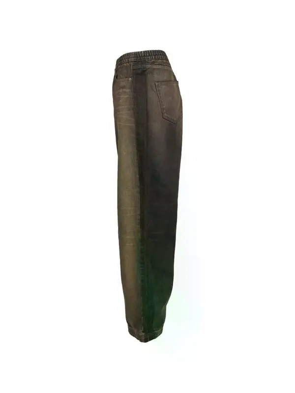 Adidas X Avavav Elasticated-waist Wide-leg Jeans
