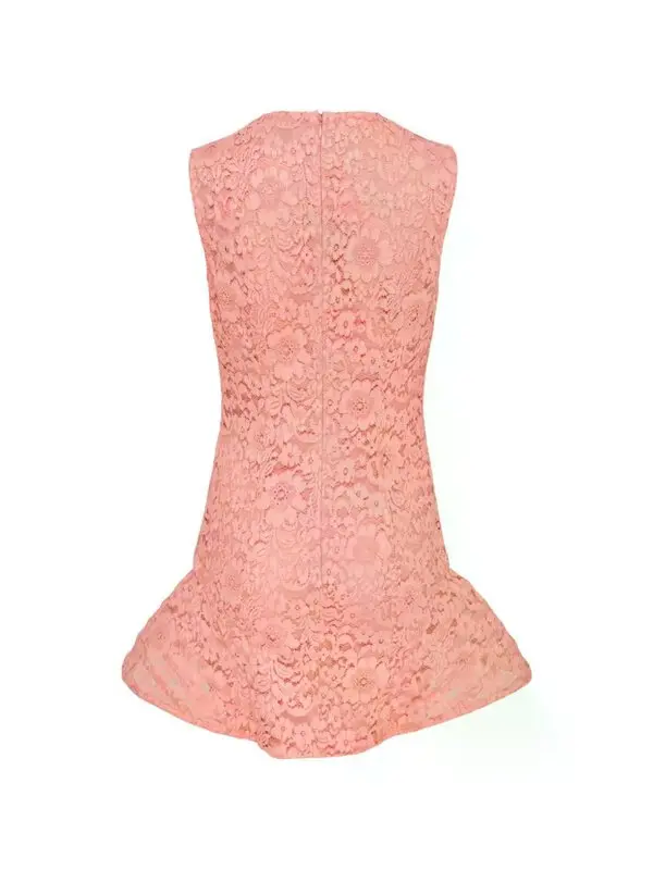 Stella McCartney Lace-embroidered Ruffled Mini Dress