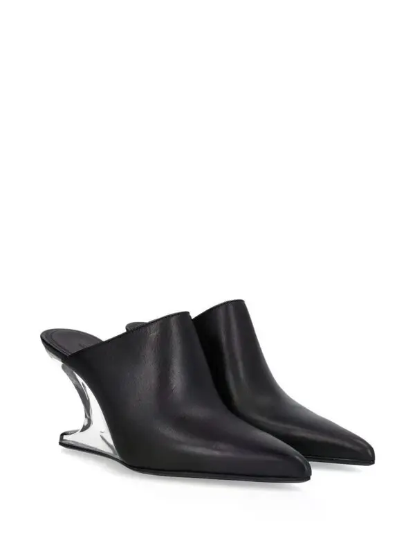 Rick Owens Cantilever 8 Sabot Sharp Pointed-toe Sandals