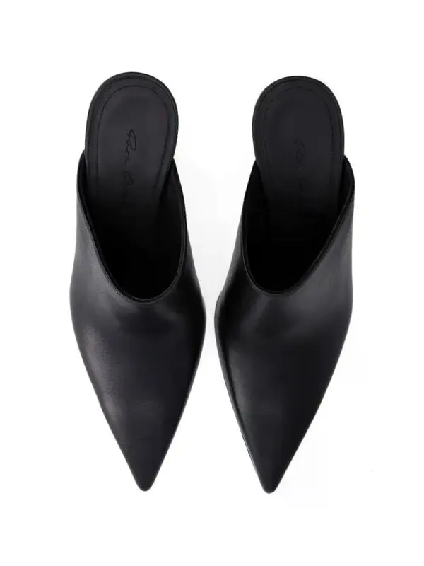 Rick Owens Cantilever 8 Sabot Sharp Pointed-toe Sandals