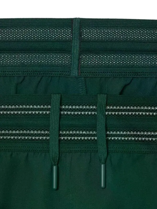 Lacoste Drawstring-waist Logo-patch Shorts