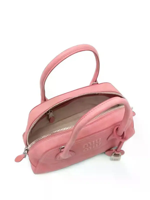 Miu Miu Vivant Nappa Leather Bag - Pink