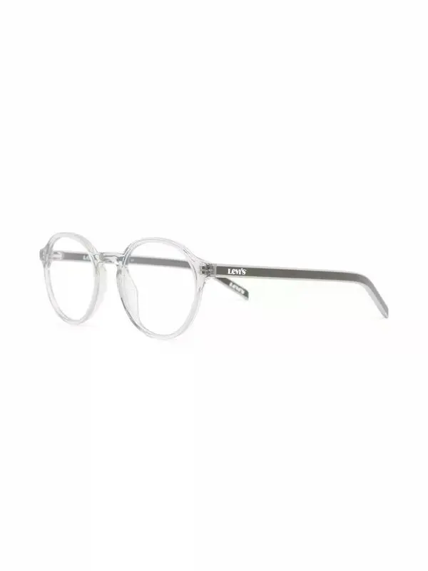 LEVI'S Round-frame Logo-print Glasses
