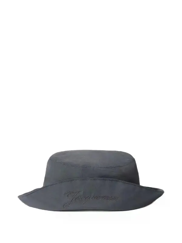 Jacquemus Baluchon Bucket Hat - Grey