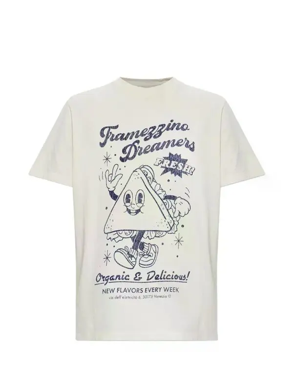 GOLDEN GOOSE Graphic-print Cotton T-shirt