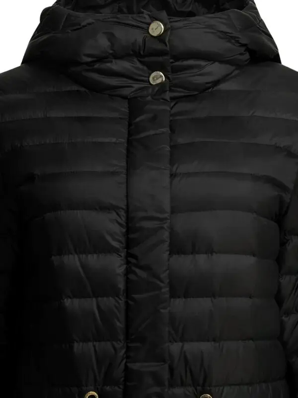 Moncler Raies Quilted Hooded Coat