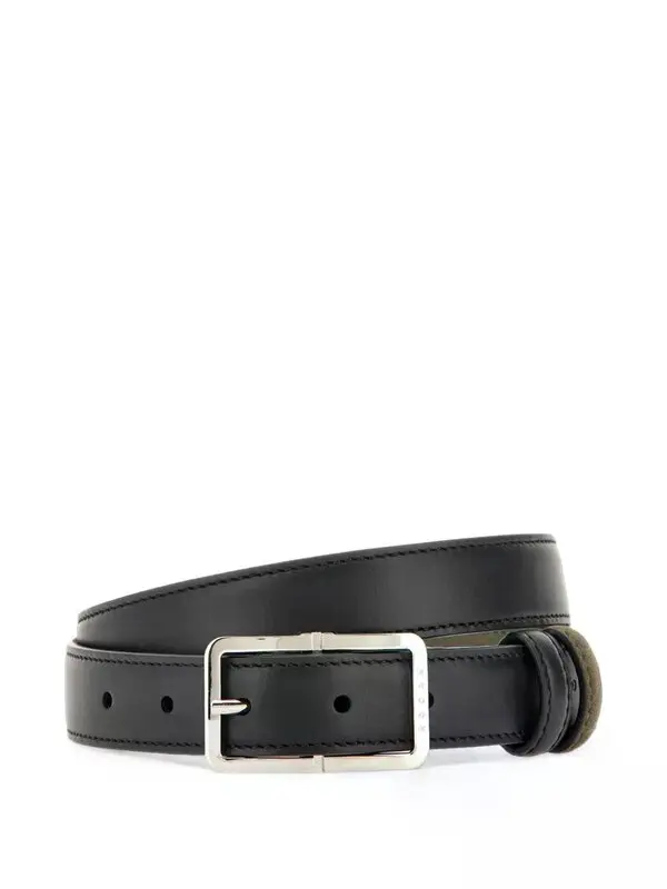 Hogan Buckle-fastening Belt - Black