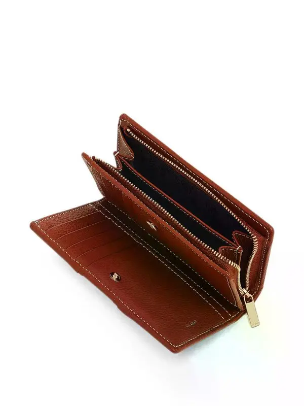 LE TANNEUR Grained Leather Wallet