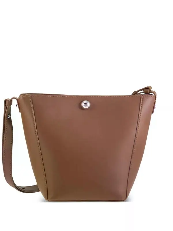 Max Mara Leather Shoulder Bag - Brown