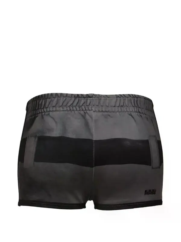 Adidas X Avavav Logo-print Shorts - Grey