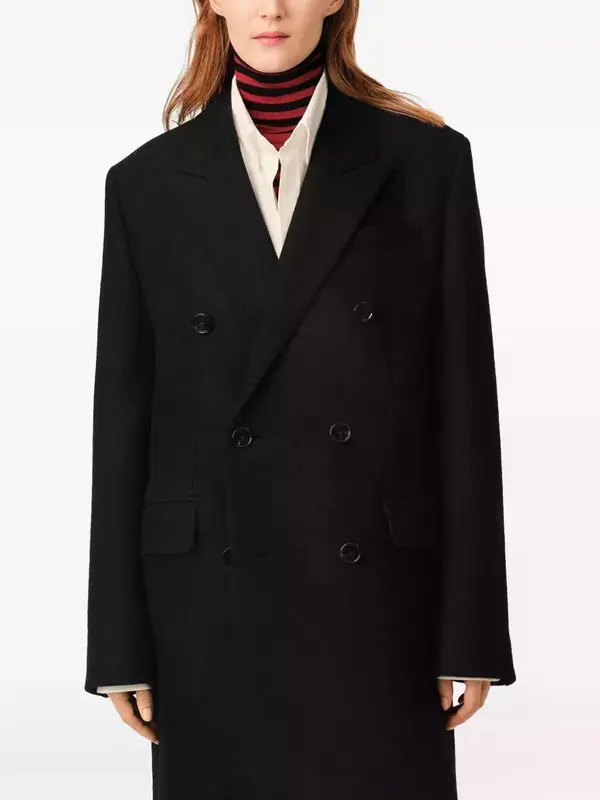 AMI Paris Double-breasted Wool Coat