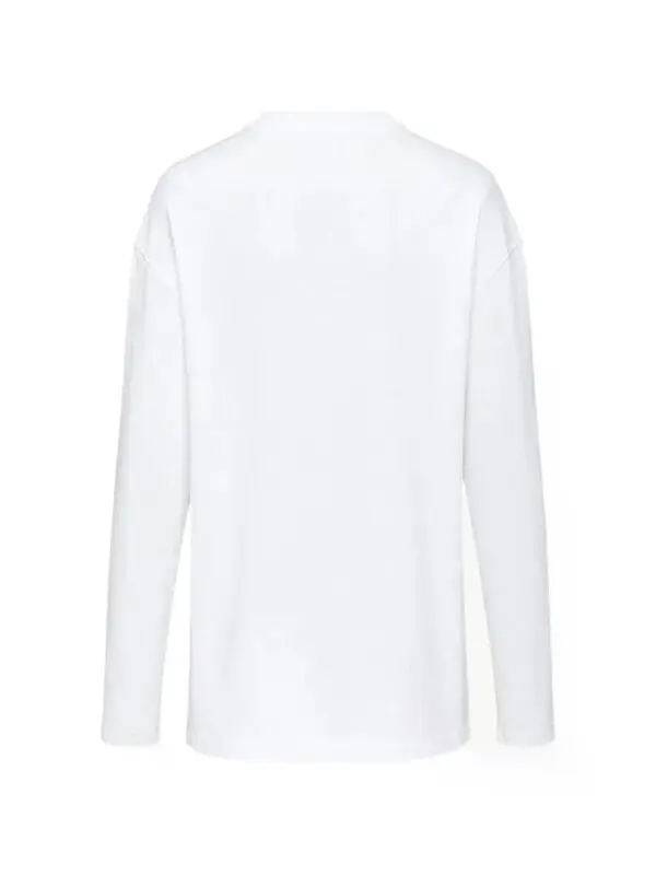 Stella McCartney Alpaca-print Long-sleeve T-shirt